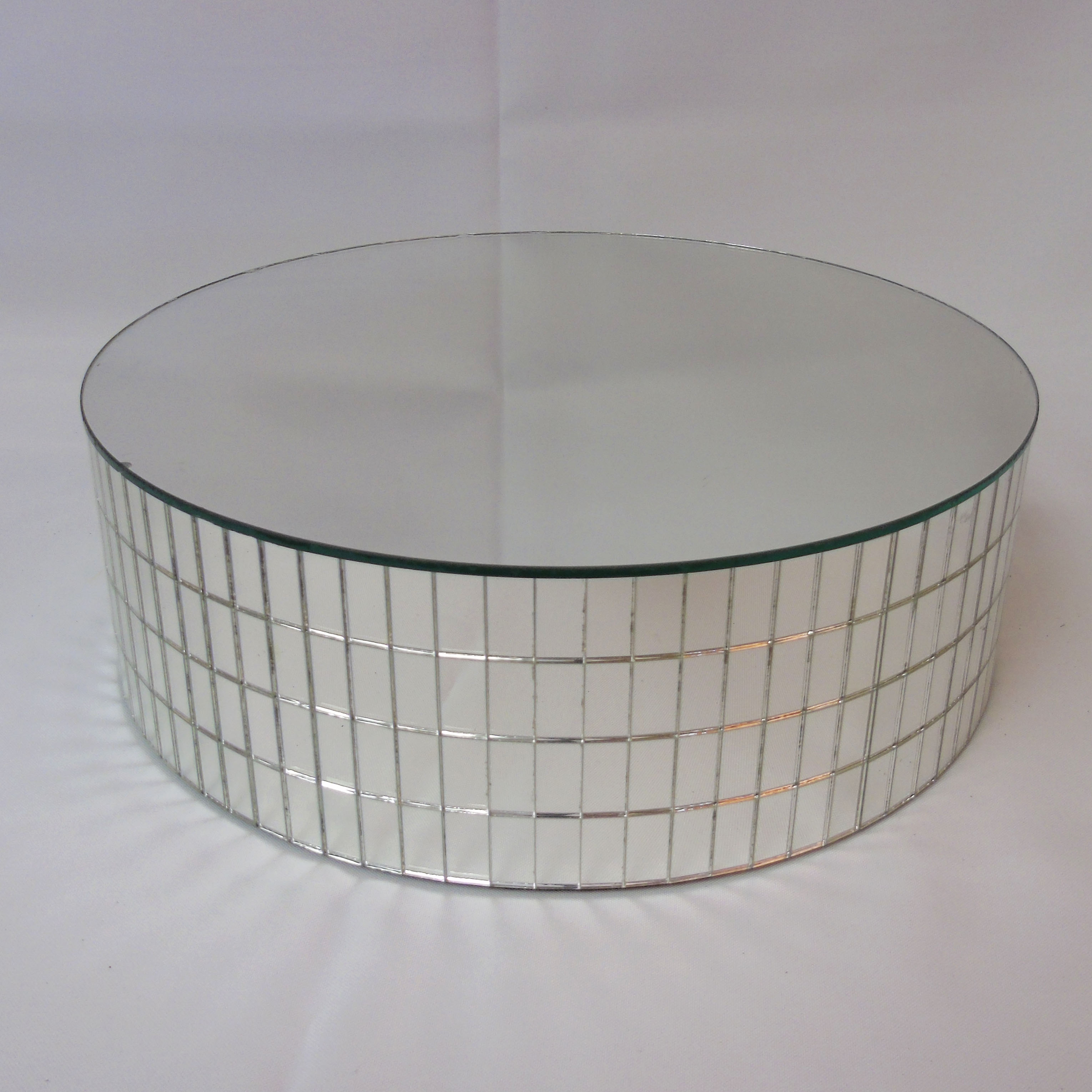 Mirrored Cake Pedestal - American Party RentalAmerican Party Rental