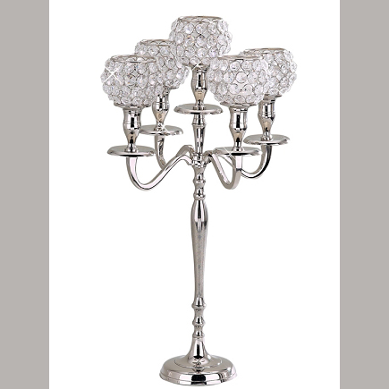 Sparkle 5 Light Candelabra - American Party RentalAmerican Party Rental