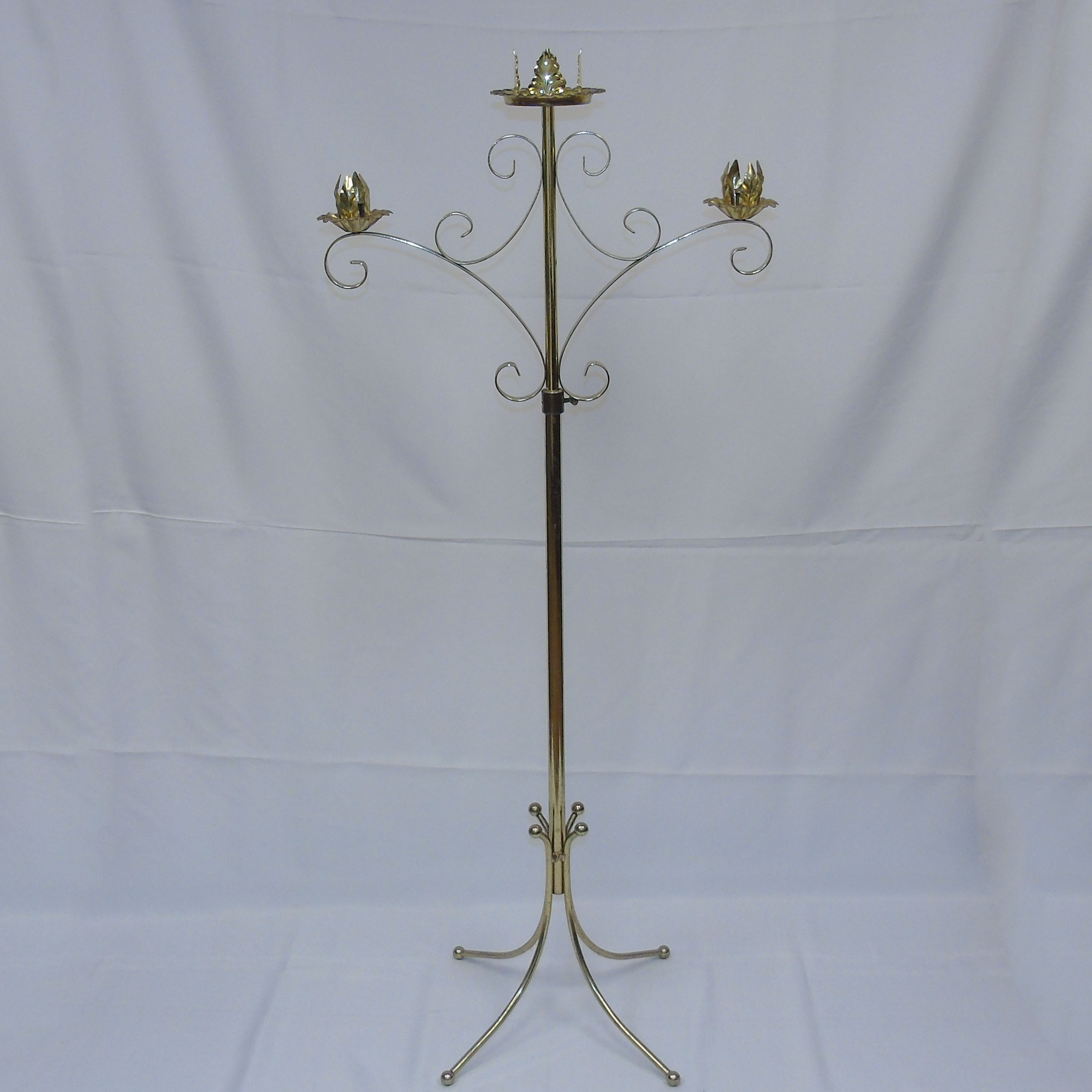 Silver Unity 3 Light Candelabra - American Party RentalAmerican Party ...