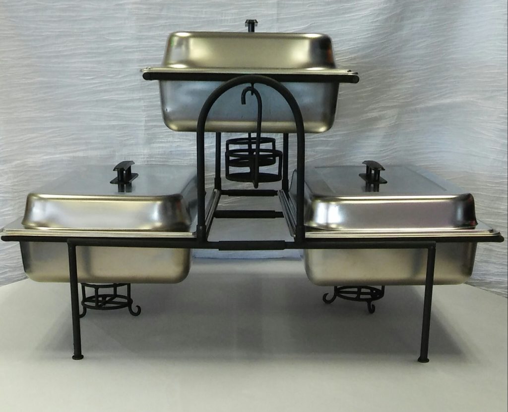 Chafing Set 2 Tiered 8 qt - American Party RentalAmerican Party Rental